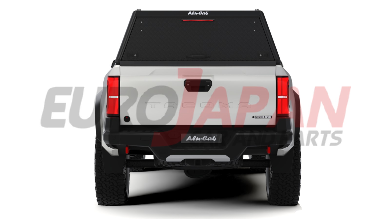 Black Ribbed Hardtop Guard - Toyota Tacoma 2024+ - Long bed